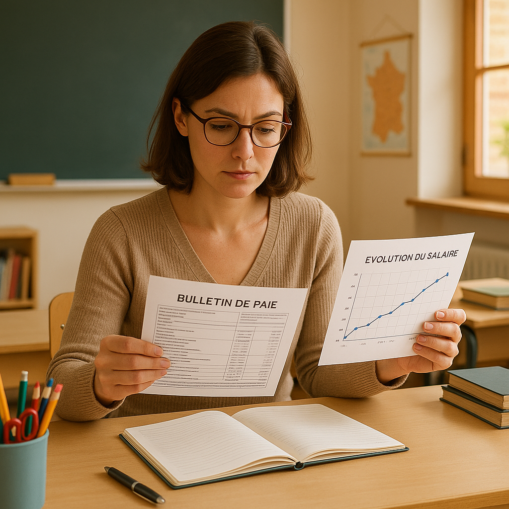 Augmentation salaire enseignant 2023 : 10 points